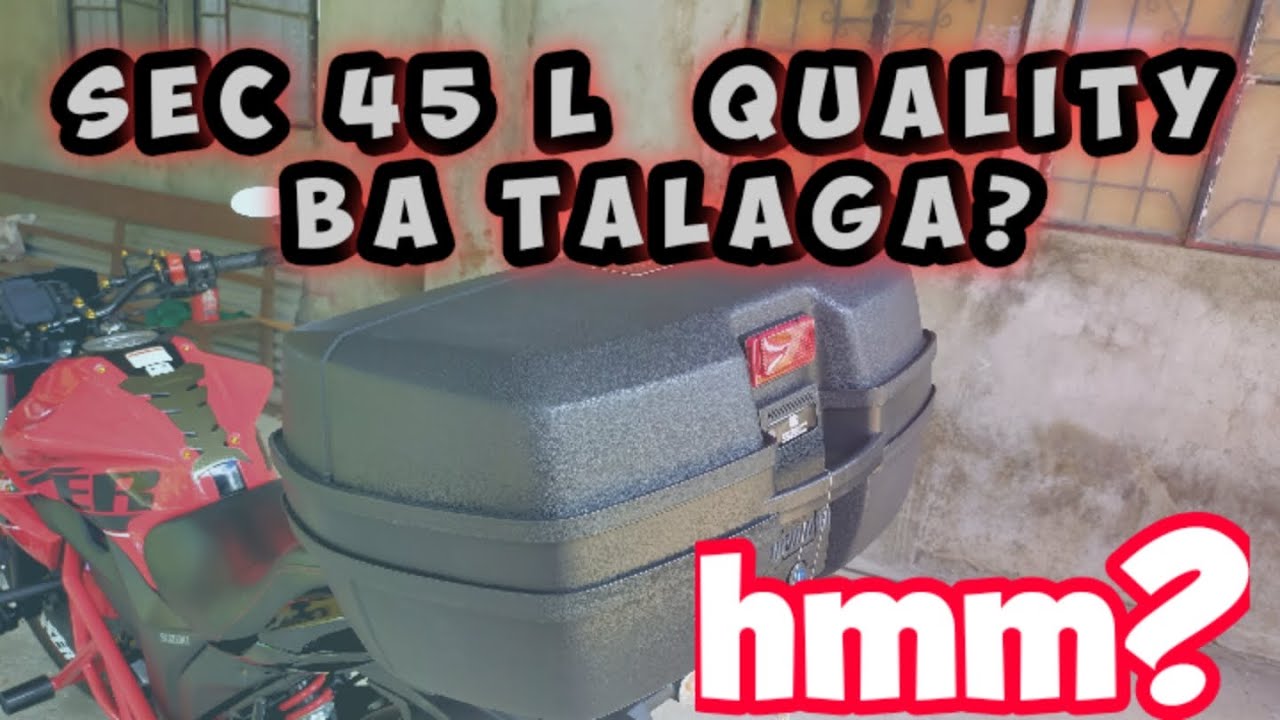 SEC 45 Liters (Review) - YouTube