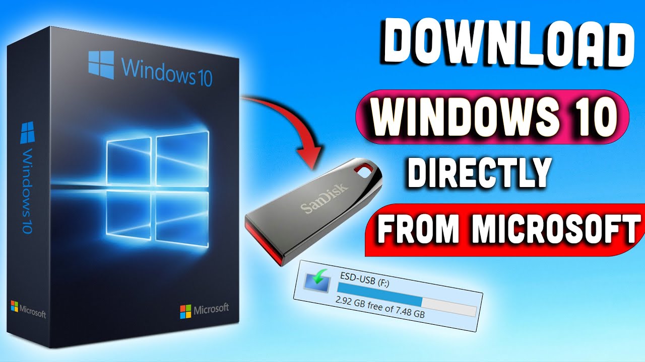 How to Download Windows 10 directly from Microsoft 2024 || IT NEXT ...