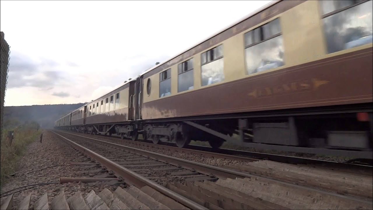 Clan Line at Milton Crossing 7 November 2014 - YouTube