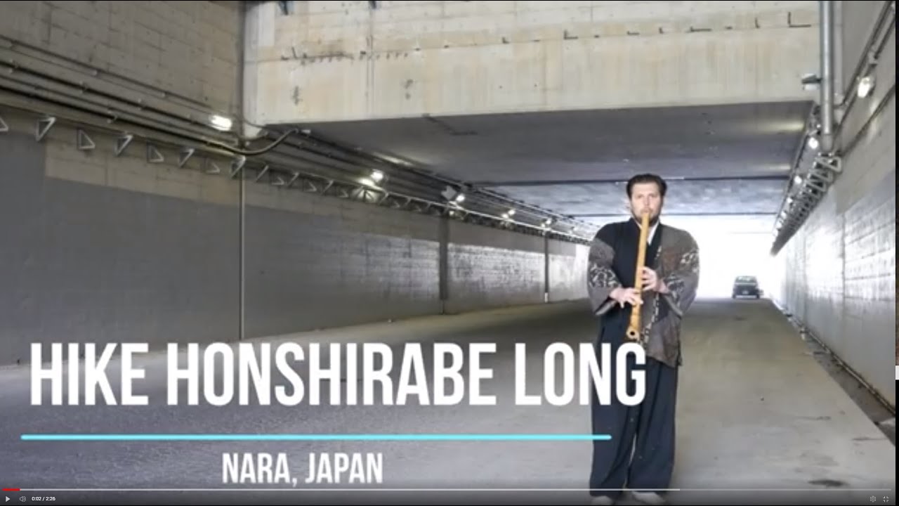 Hike Honshirabe Long Shakuhachi - YouTube