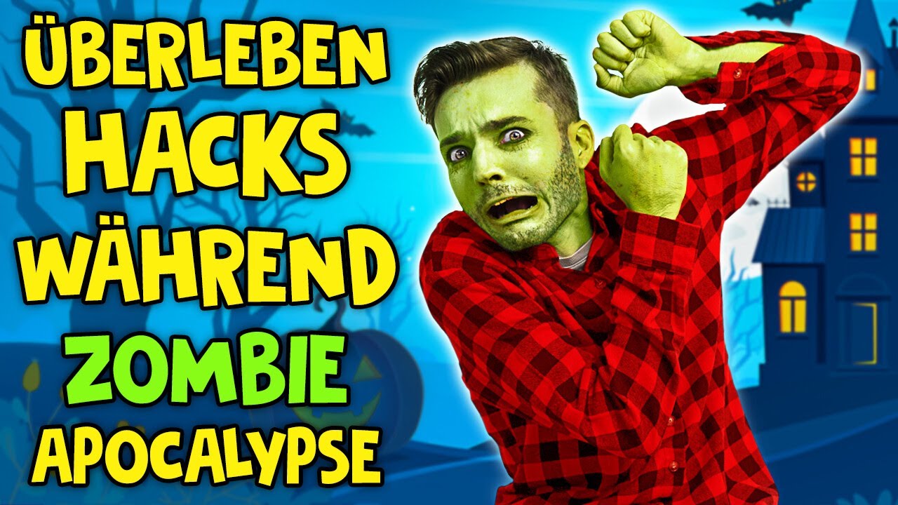 DIY— Zombie-Alarm und -Schutz: Halloween-Überlebenshacks 👻🎃 - YouTube