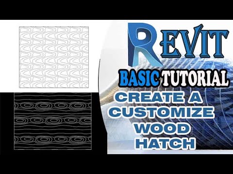 CUSTOMIZE WOOD HATCH IN REVIT - YouTube