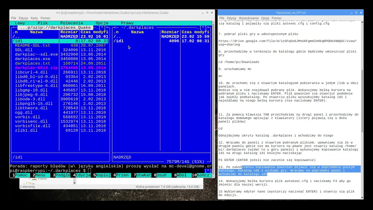 Quake instalacja w linux i konfiguracja na wszystkich platformach ...