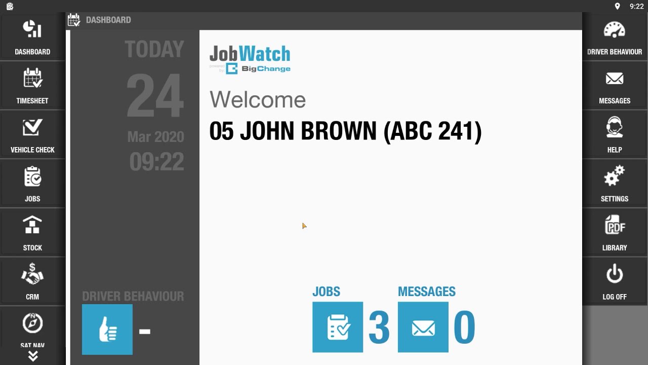 JobWatch app: Vehicle Check - YouTube