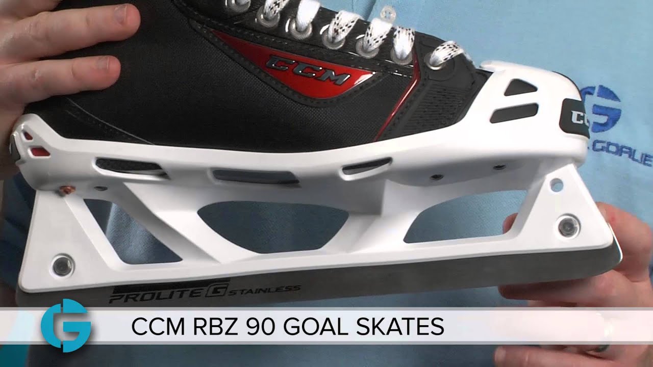 CCM RBZ 90 Goal Skates - YouTube