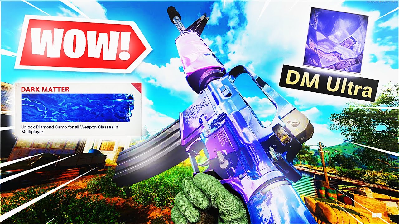 DM ULTRA CAMO UNLOCKED IN GAME + SHOWN on ALL GUNS COLD WAR! BEST ...