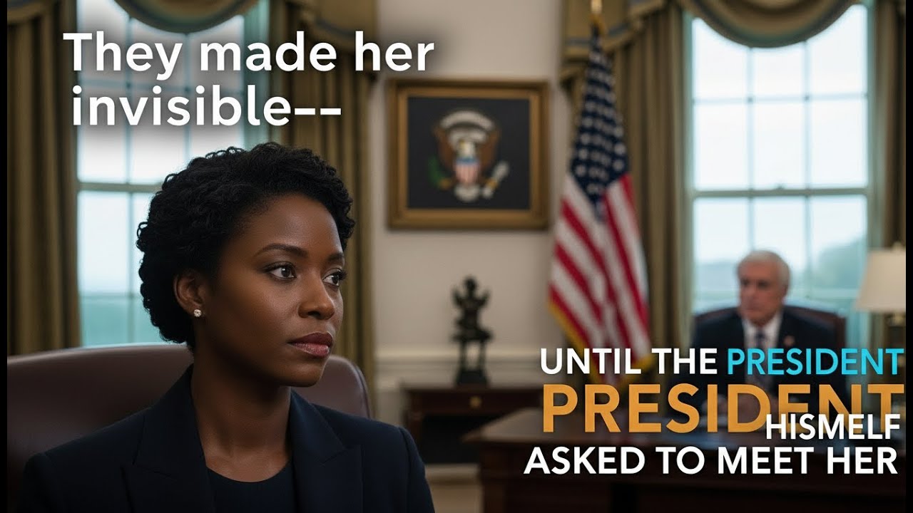 THEY MADE HER INVISIBLE—UNTIL THE PRESIDENT HIMSELF ASKED TO MEET HER ...