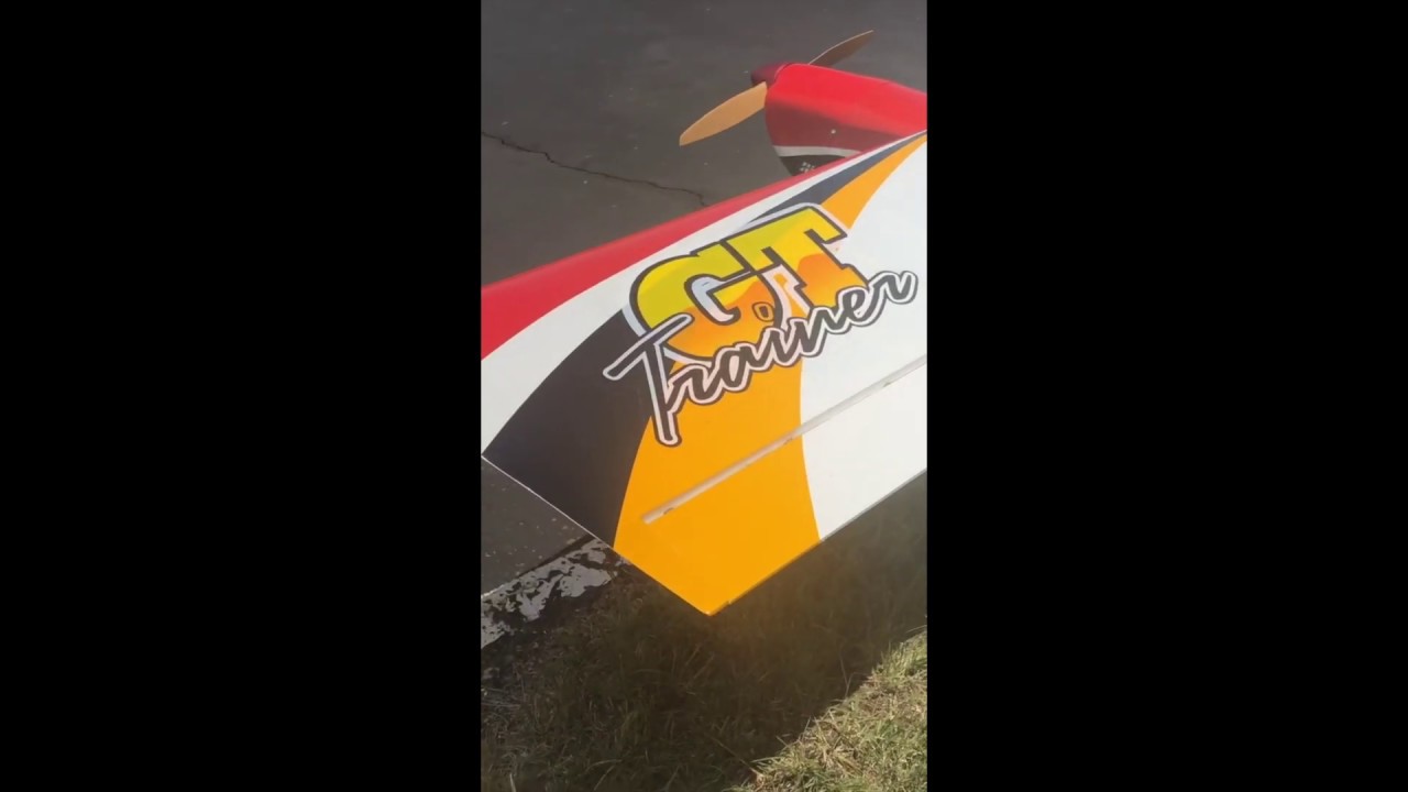 Aeroworks GT gas trainers, tandem flying - YouTube