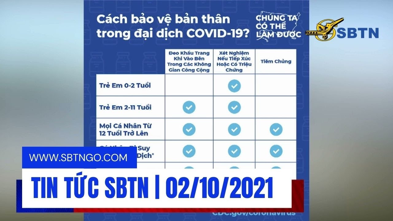 TIN TỨC SBTN | 02/10/2021 | www.sbtngo.com - YouTube
