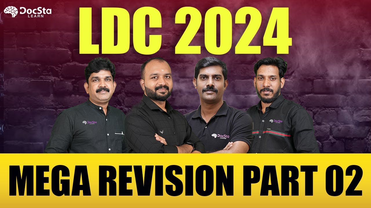 PSC LDC 2024 important questions (MEGA REVISION : PART 02) #ldc2024 ...