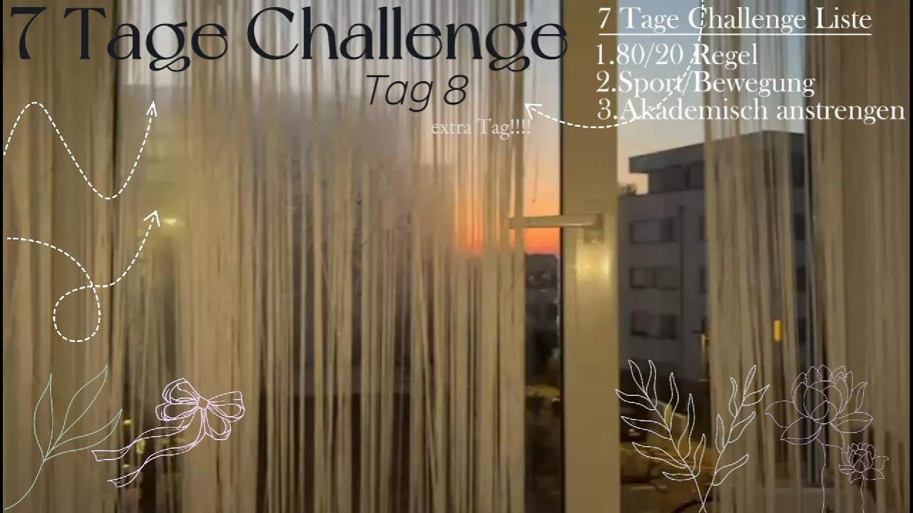 7 Tage Challenge!!! Tag 8!!! (extra Tag) - YouTube
