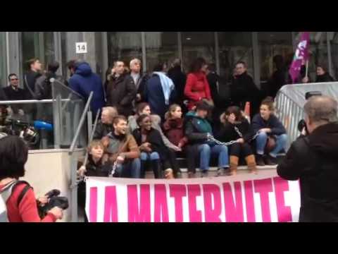 La maternité des Lilas enchaînée au Ministère de la Santé
