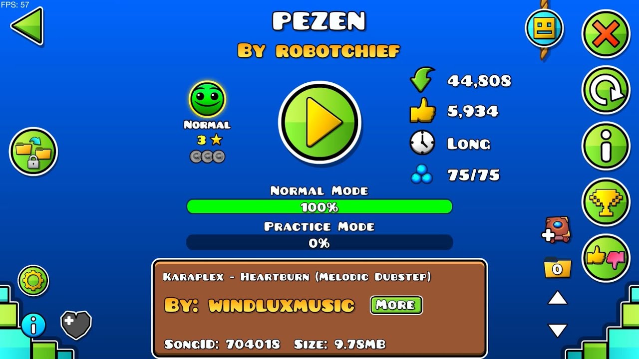 Geometry Dash, Pezen, 100% 2025 - YouTube