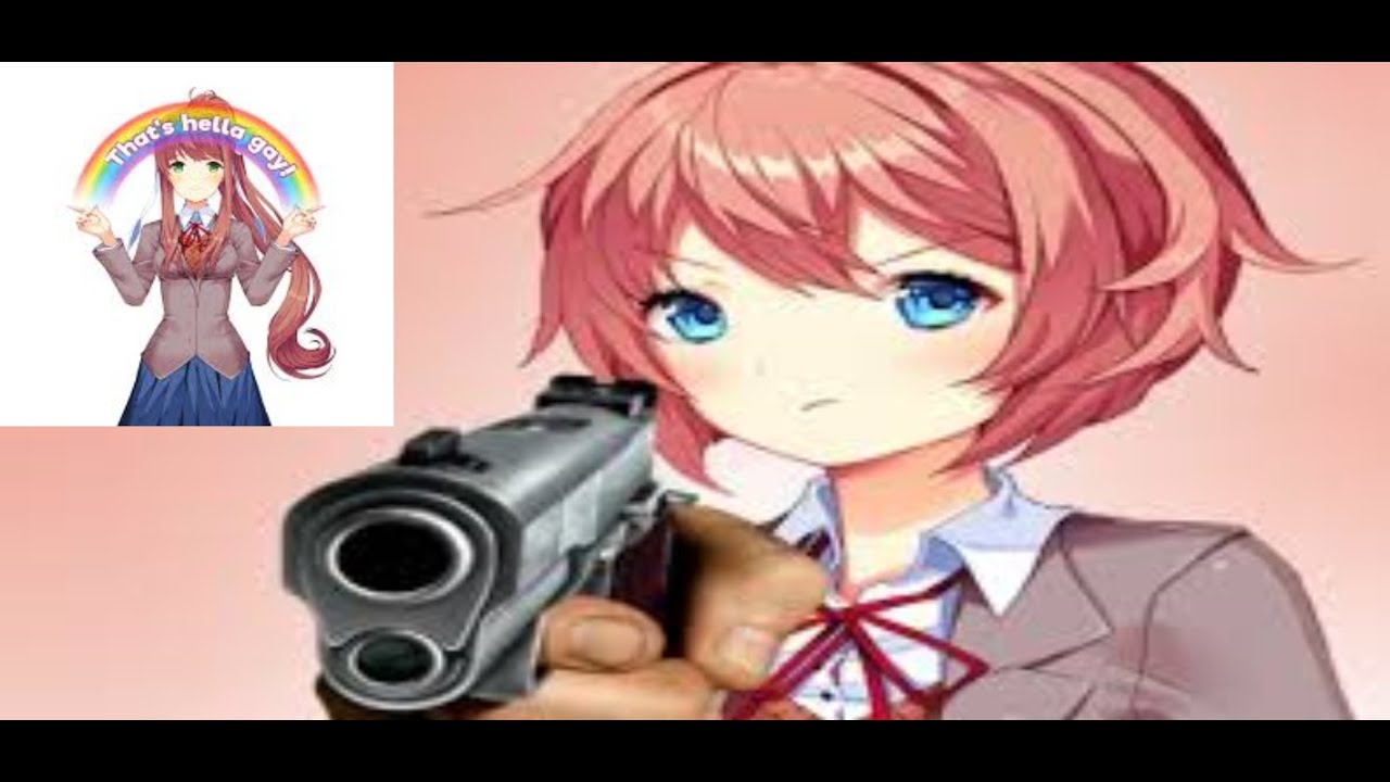 2 illiterate idiots laugh at everything | Doki Doki Literature Club ...