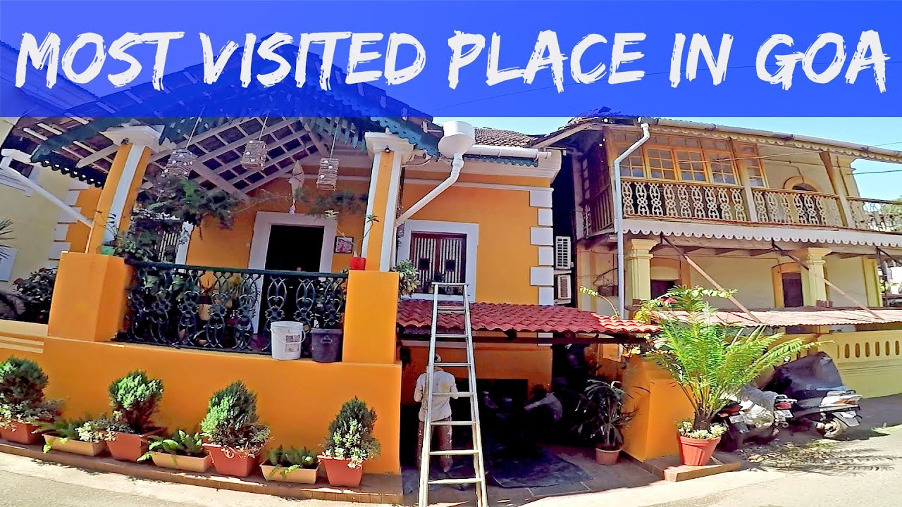 Mini Portugal Goa (Fontainhas)- Beautiful Heritage Houses And ...