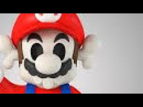 Mario falls in the lava (😱) - YouTube