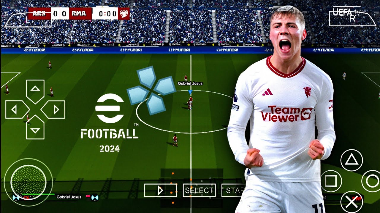 PPSSPP PES 2024 FILE DOWNLODE NEW 😱😱😱 - YouTube