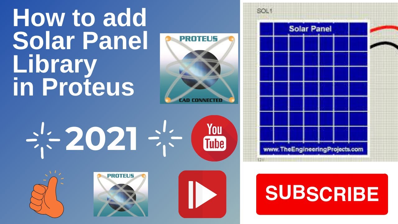 how to add solar panel library in Proteus || 100 % Working || Proteus ...