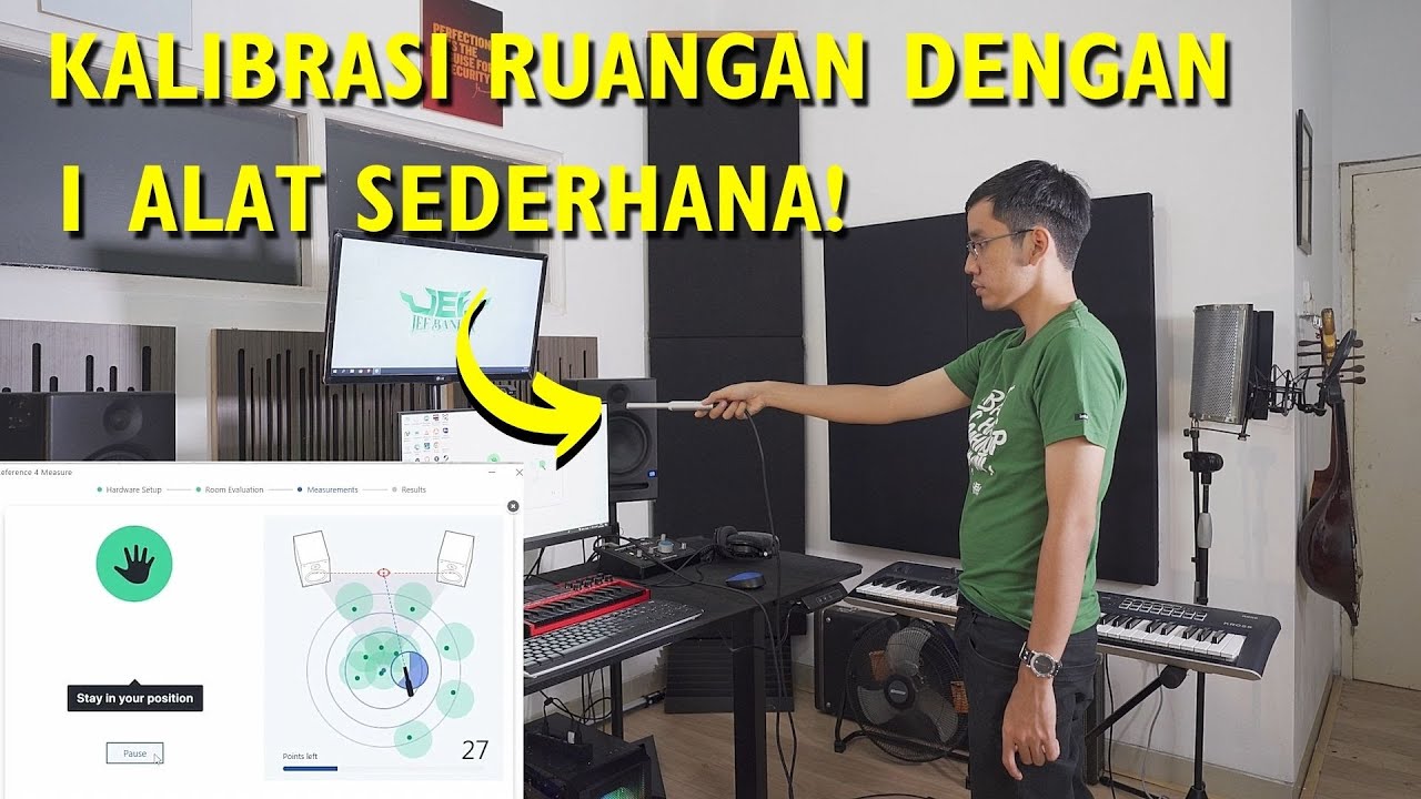 Kalibrasi Ruangan Mudah Untuk Studio Rekaman - YouTube