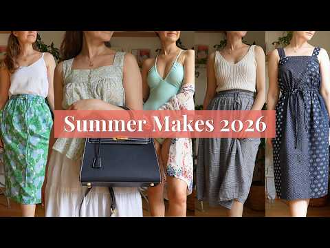Everything I Sewed This Summer 🌺