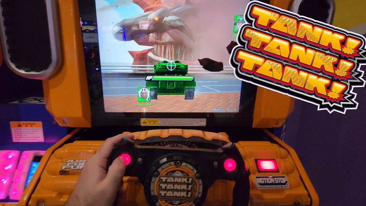Playing a Tank! Tank! Tank! Arcade Machine! | Arcade Cabinet Gameplay ...