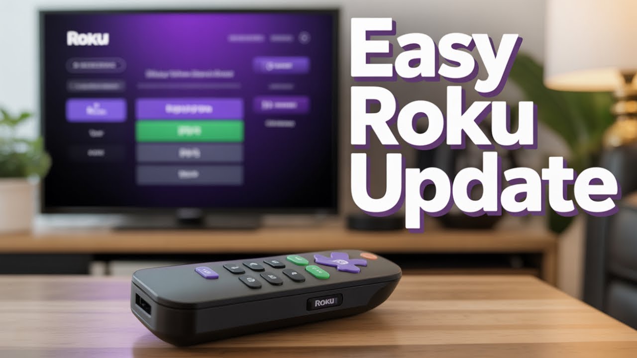 How To Update Roku Firmware - simple way - YouTube
