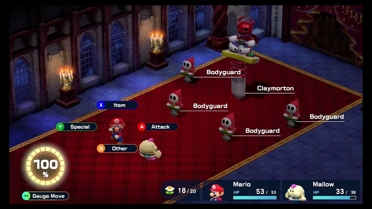 Super Mario RPG Remake - Croco & Claymorton (Bosses) - YouTube