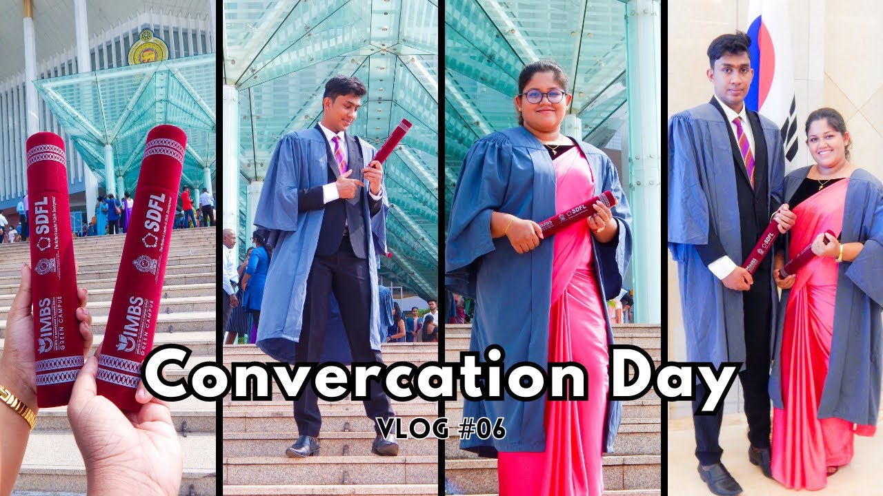 Our Convocation Day | Travel Couple Sri Lanka | VLOG#06 #convocation # ...