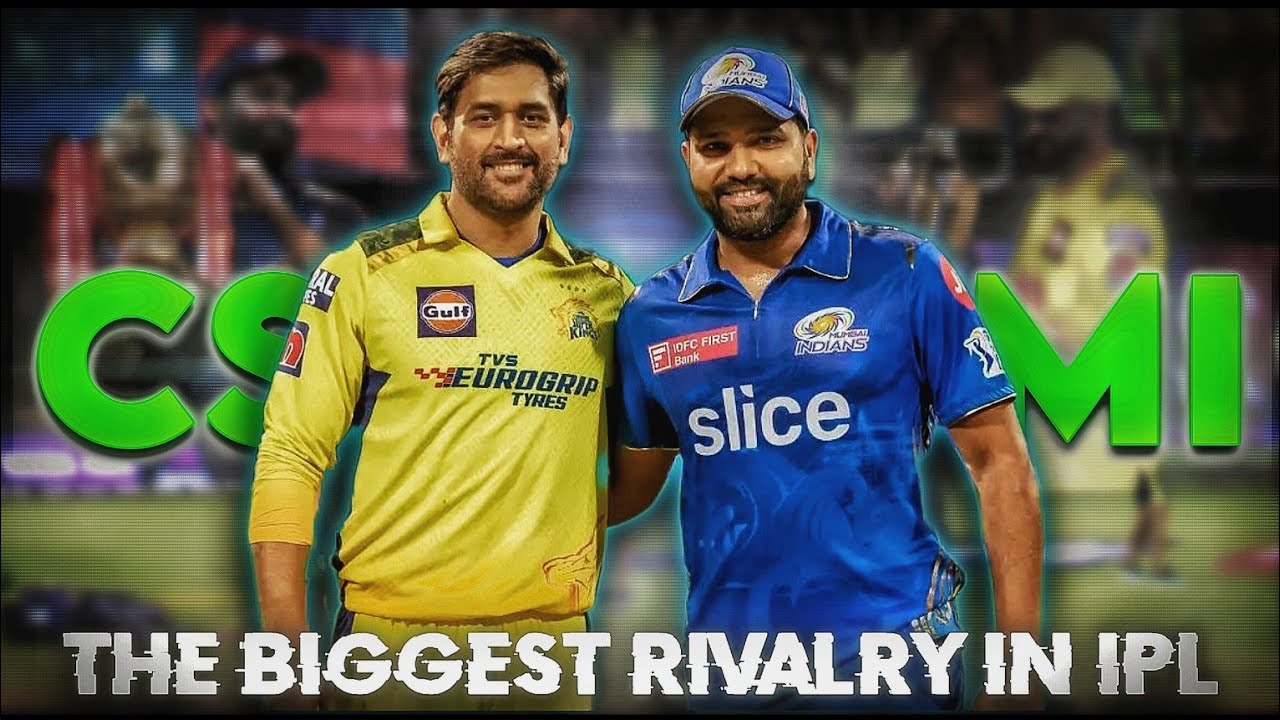 The Biggest Rivalry in IPL 🔥[ CSK VS MI ] || #IPL #Cricket - YouTube