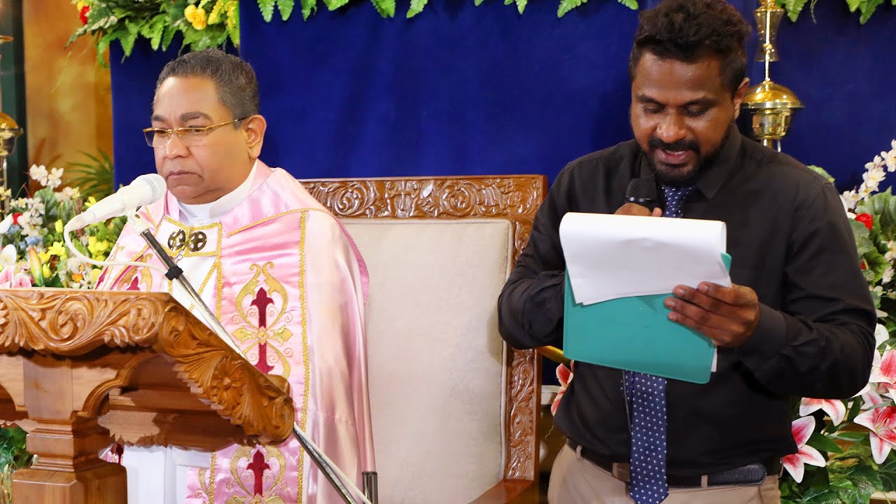 His Holiness Apostle Rohan Lalith Aponso | කටුනායක පල්ලියේ දී මරිය තුමී ...
