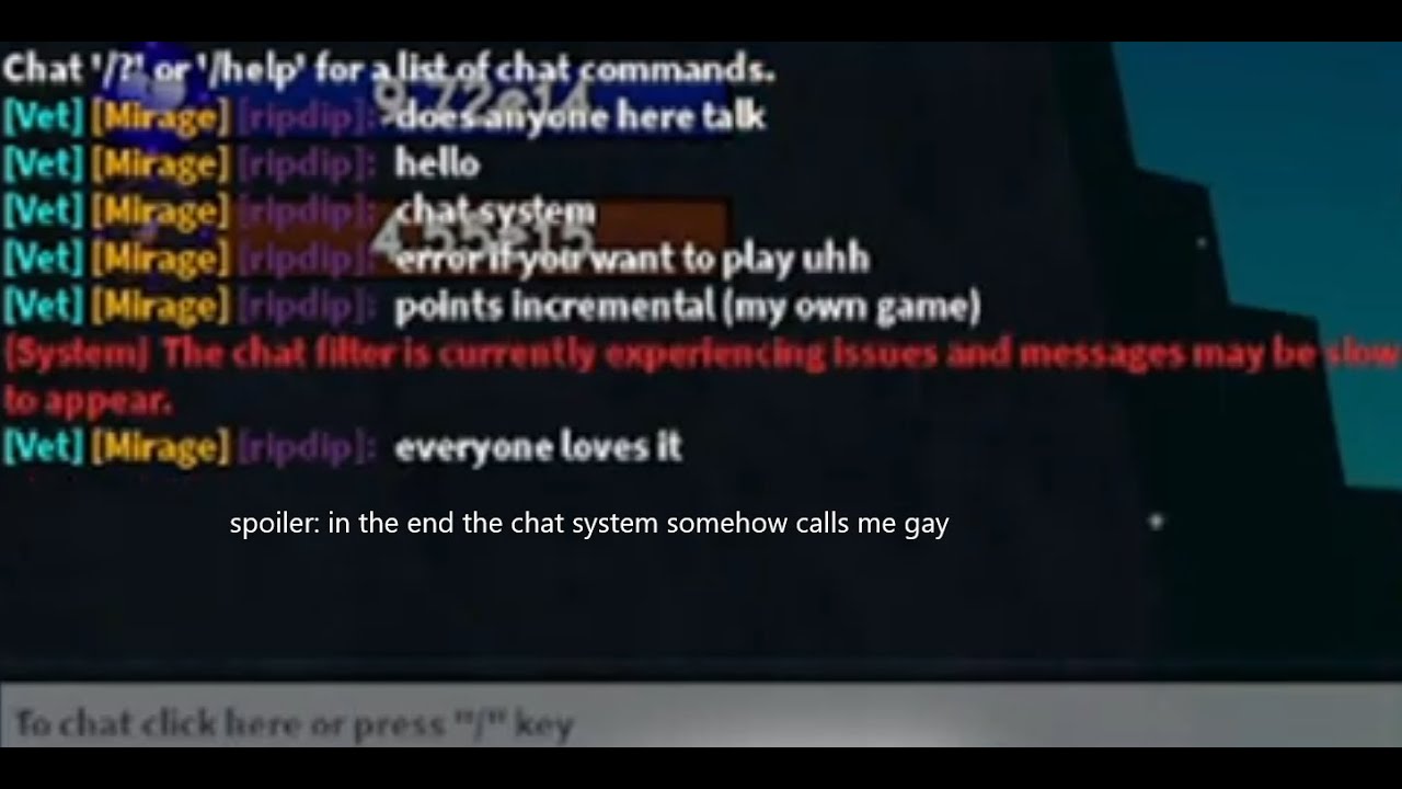 how to BREAK the chat system in Roblox! - YouTube