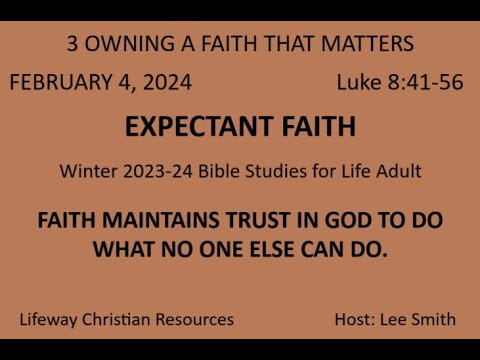 EXPECTANT FAITH - YouTube