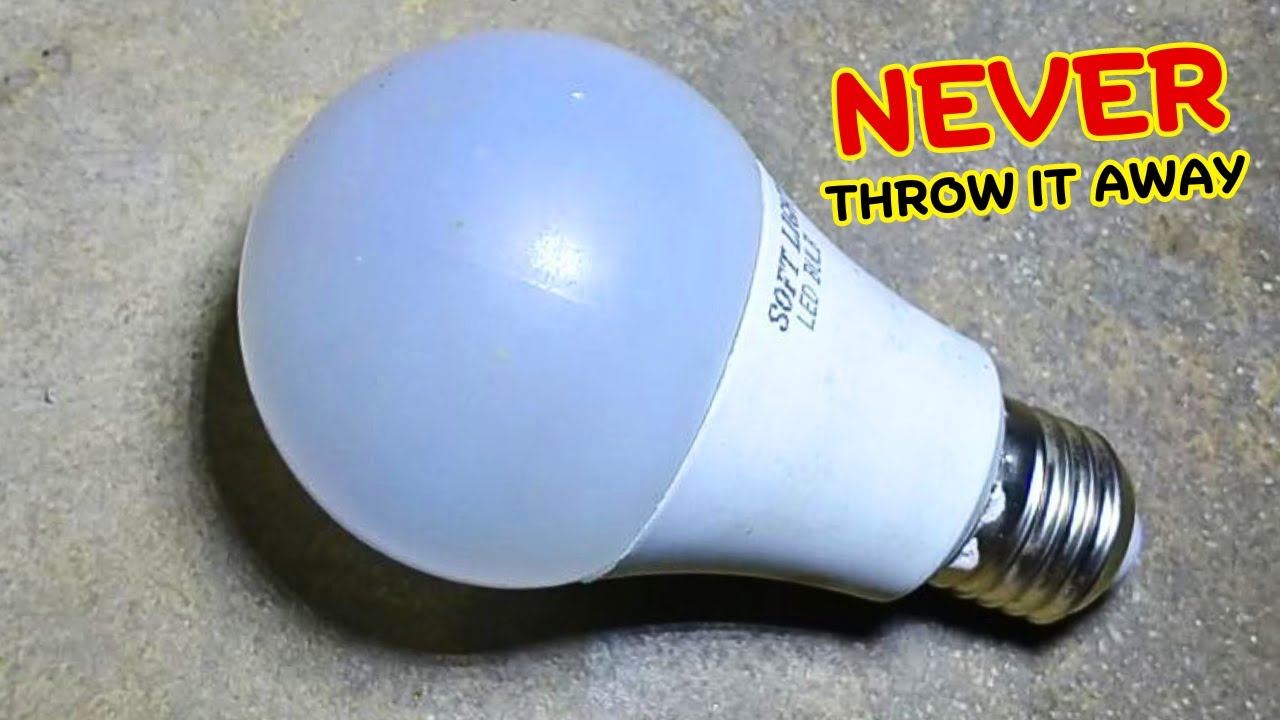 Genius Hacks: Effortless LED Bulb Repair for Everyone, Simple ways to ...