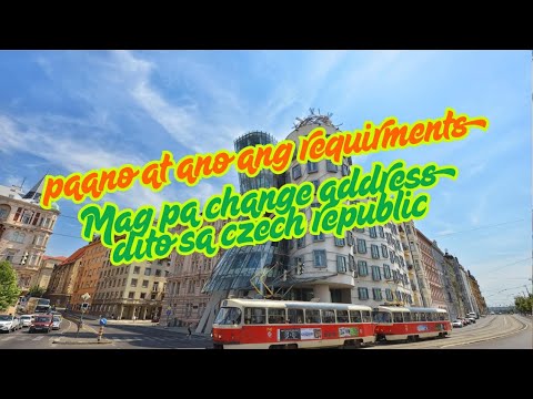 Change address czech republic 