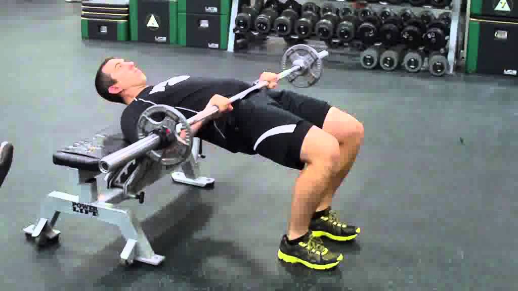 Barbell Hip Lift - YouTube