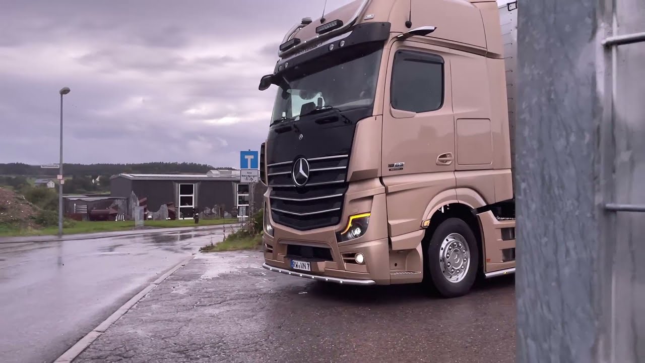 New MERCEDES ACTROS MP5 630 🥇First Edition| El interior |1º parte - YouTube
