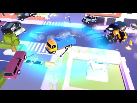 game mobil polisi bar bar menangkap semua mobil perampok - YouTube