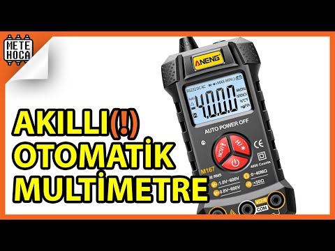 ANENG M167 AKILLI OTOMATİK MULTİMETRE | DÜRÜST İNCELEME