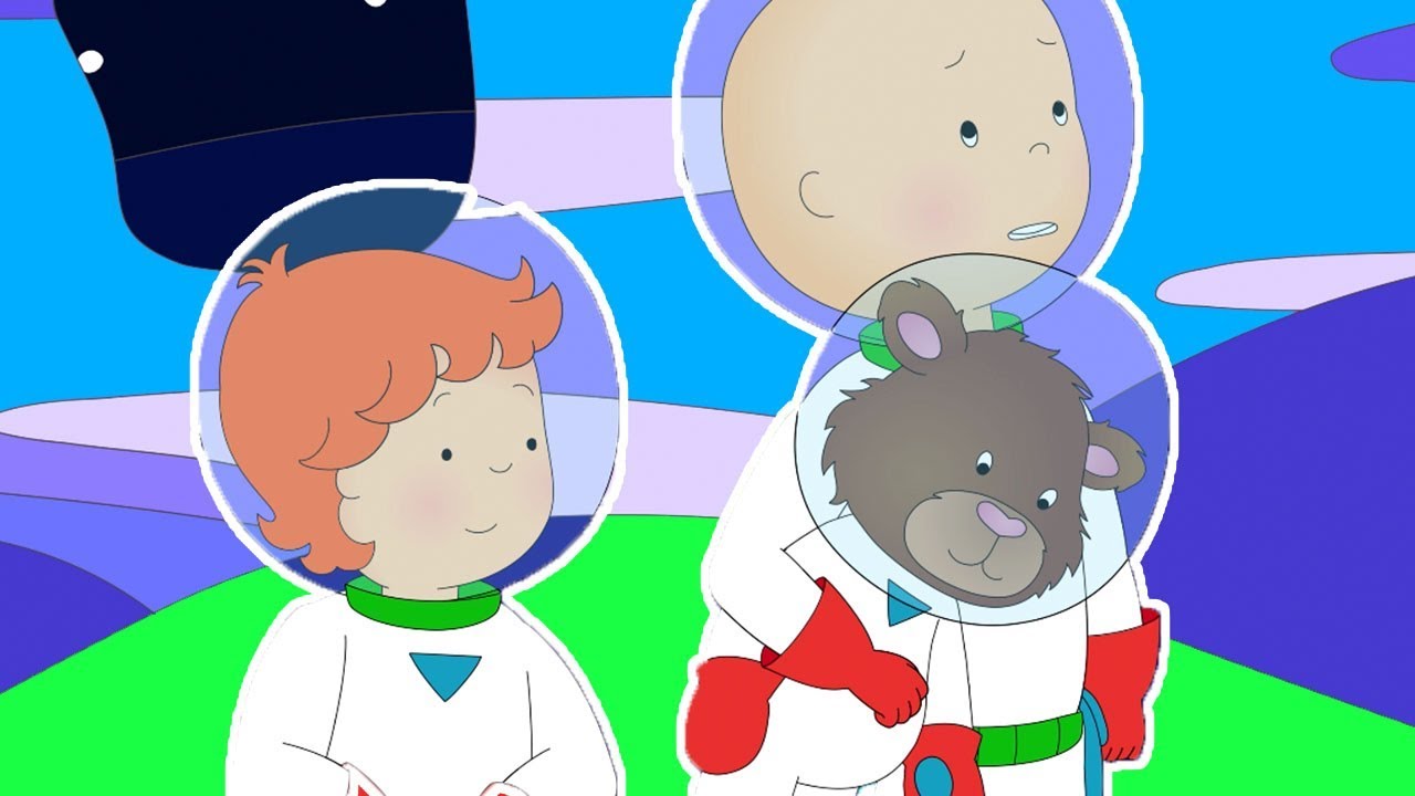 SPACE CAILLOU | Caillou Fun for Kids | Videos for Toddlers | Family Fun ...