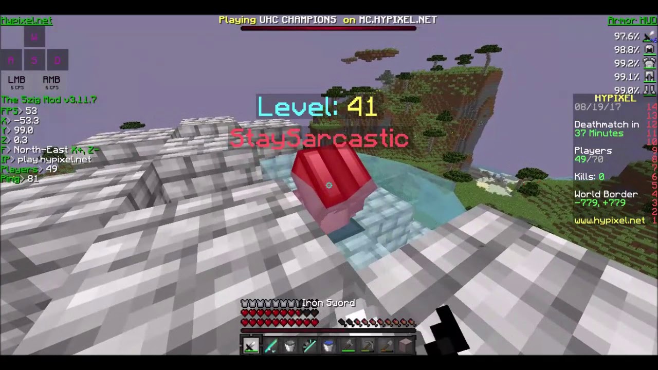 HUGE Cobble Monster Obby Trap!!! UHC Shorts #4 - YouTube