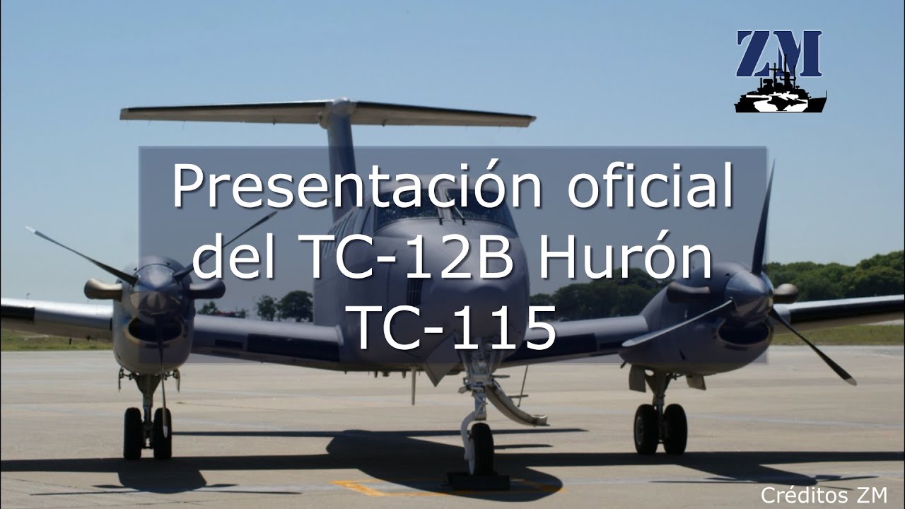 Presentación oficial del TC-12B Hurón TC-115 - YouTube