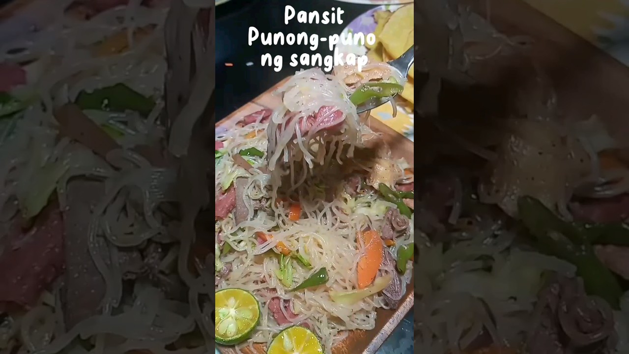 Daming Sahog🍜😮 #pansit - YouTube