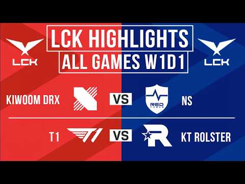LCK Highlights ALL GAMES Week 1 Day 1 | LCK 2026 Rounds 3-4