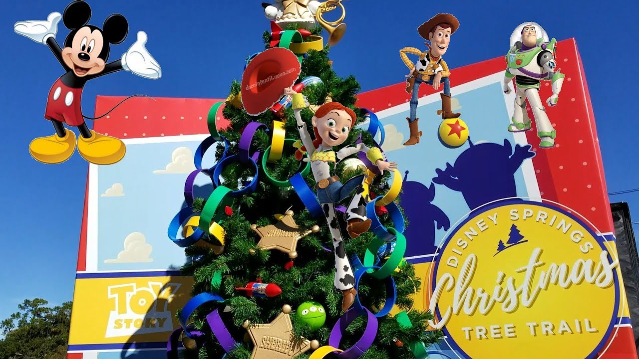 2018 Disney Spring Tree Trail - YouTube