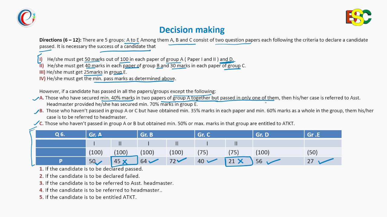 6.Reasoning_Decision making questions - YouTube