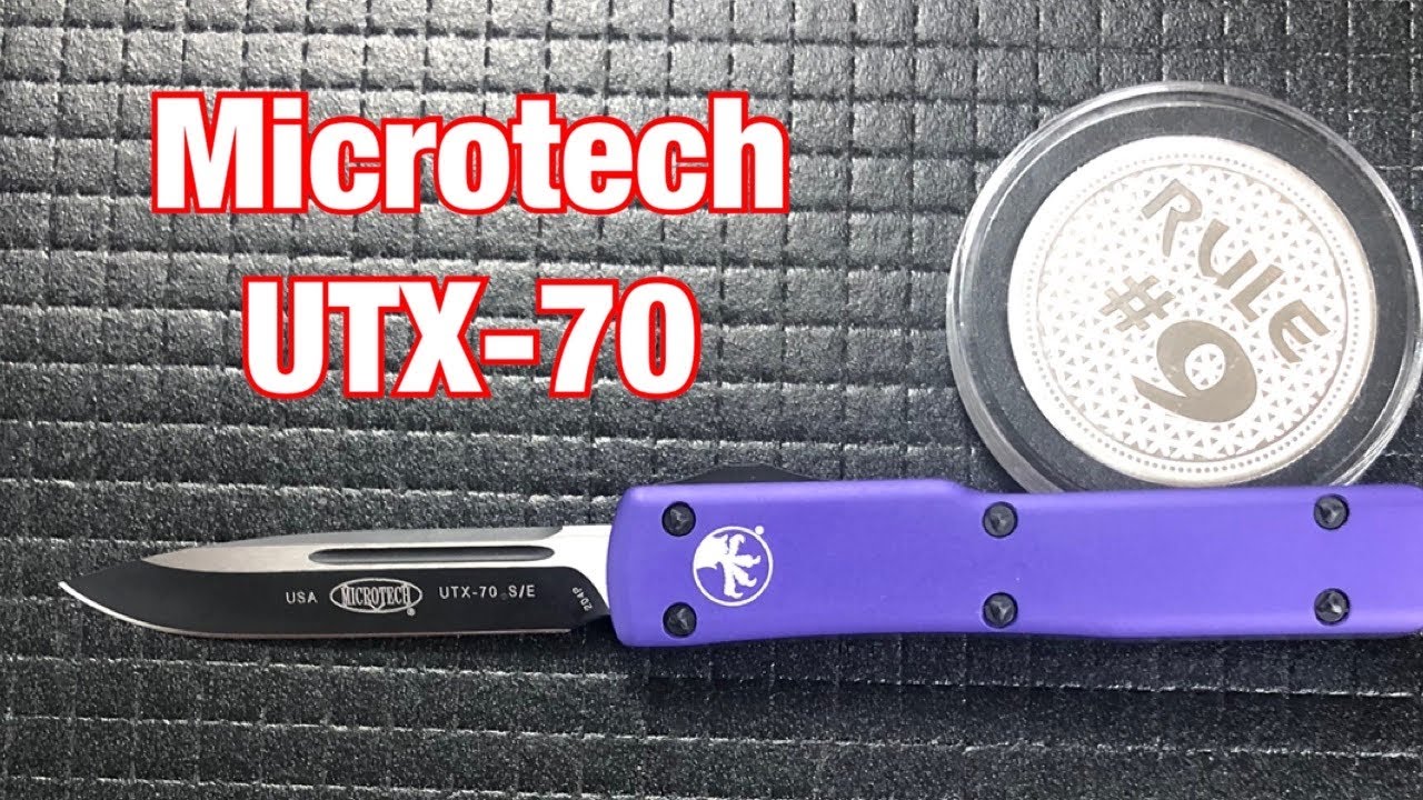 Microtech UTX-70 Review - YouTube
