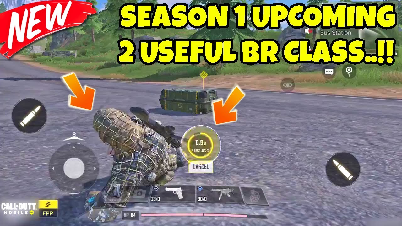 SEASON 1 SELF REVIVE & DESPERADO Class Gameplay COD Mobile || SEASON 1 ...