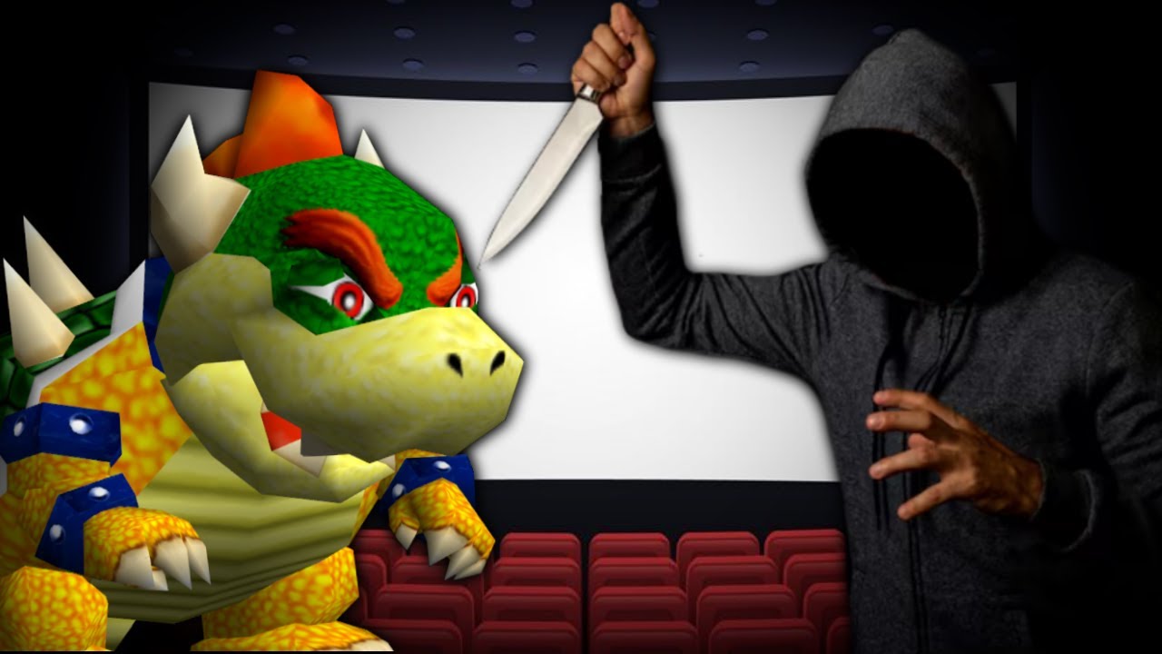 Bowser Watches a Horror Movie! - YouTube