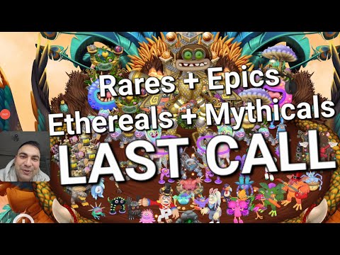Find all rare and epic monsters quickly because one week remaining ...
