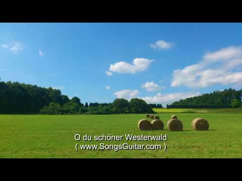 O du schöner Westerwald | Volkslied mit Text zum Mitsingen - YouTube